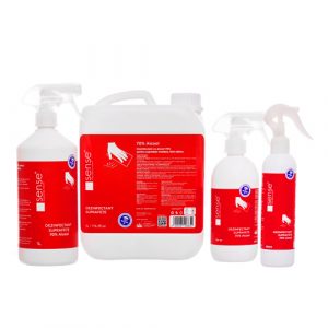 Sense Hand Gel Disinfectants - Virucid Action Made in Romania