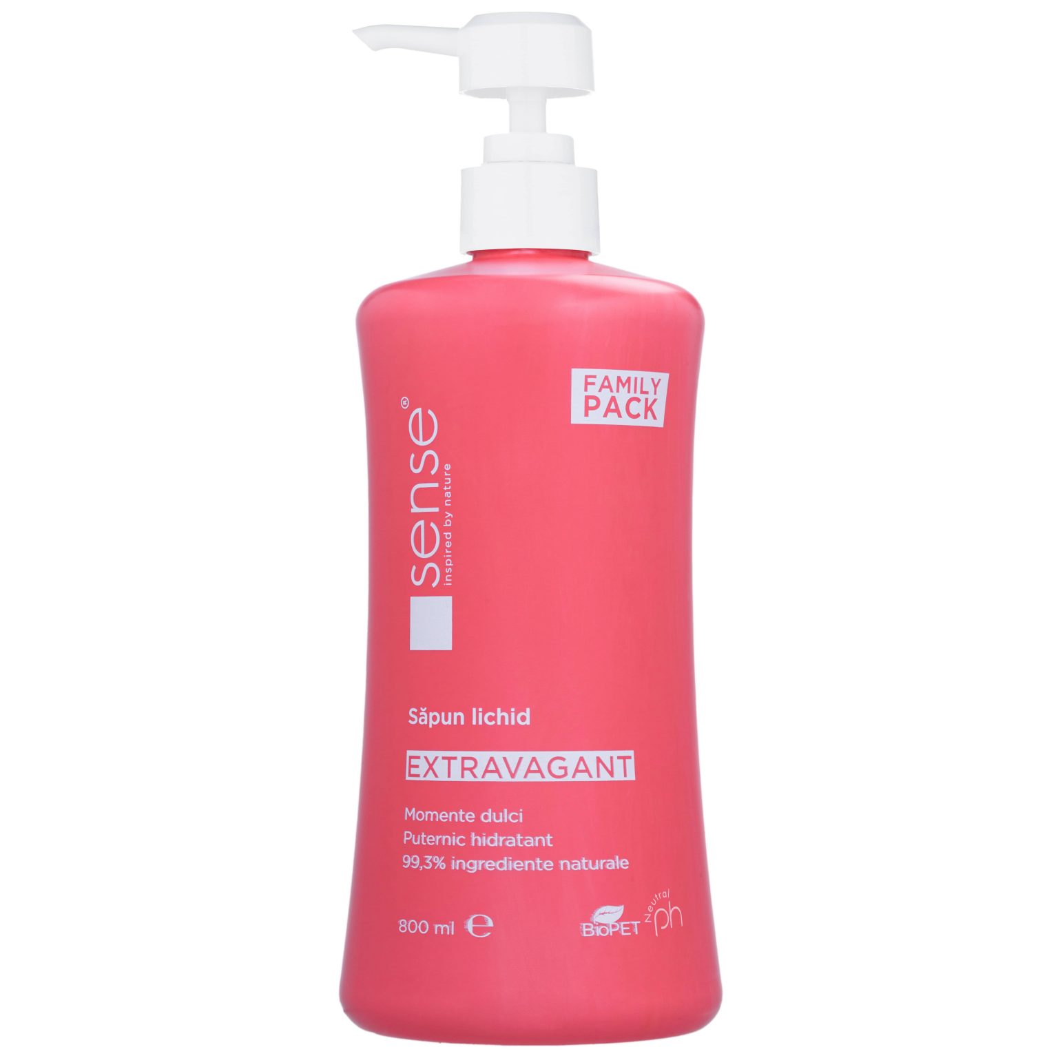 Săpun lichid gel Extravagant 800 ml, Sense - Sense Cosmetics Săpun lichid gel Extravagant 800 ml, Sense - Sense Cosmetics