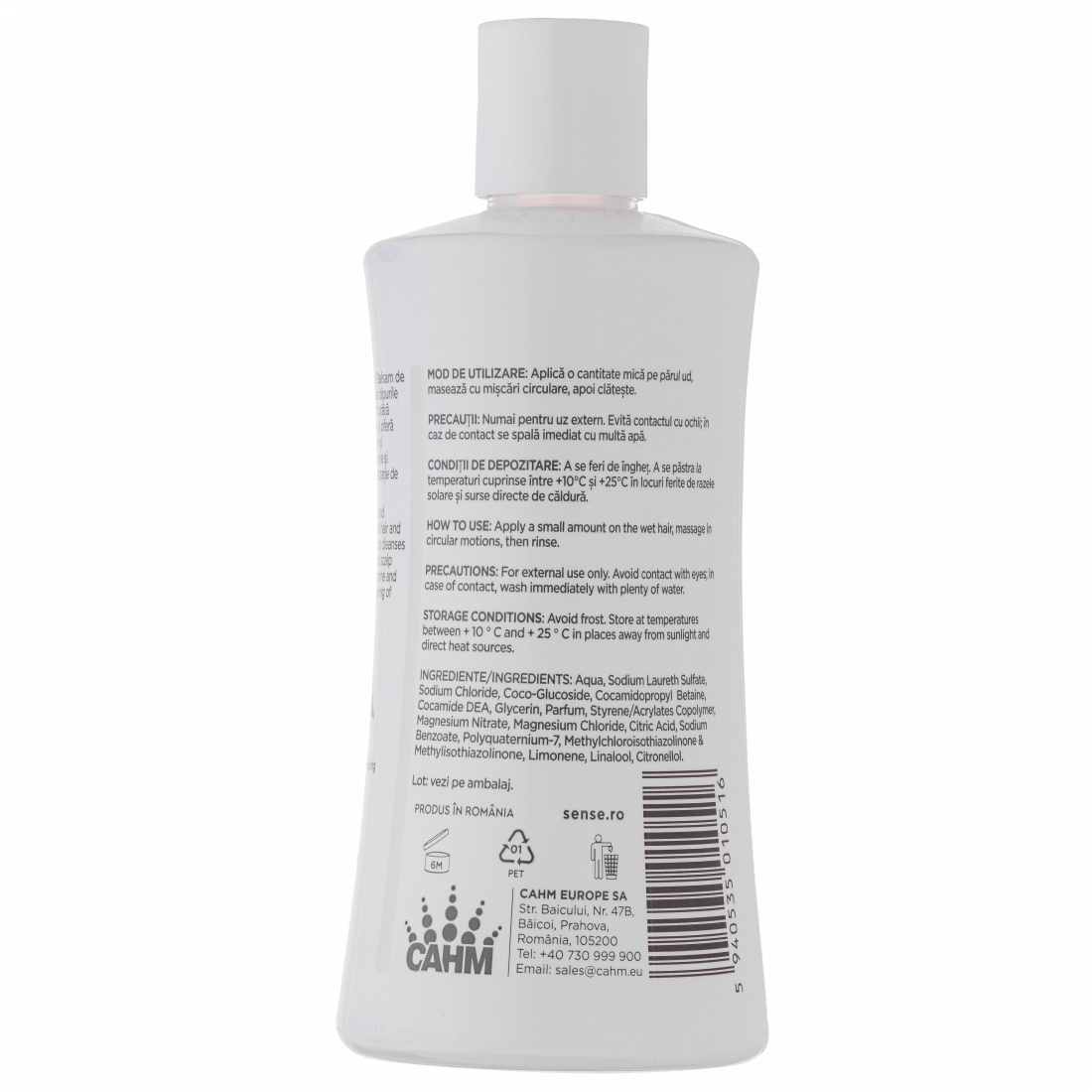 Sense 2 In 1 Sampon Si Balsam 330ml - Sense Cosmetics